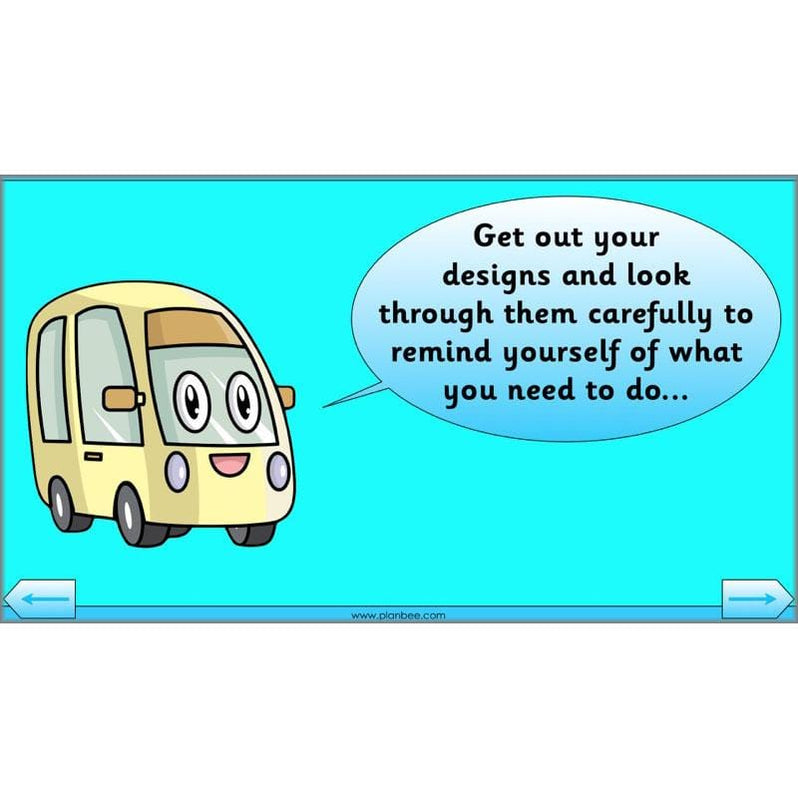 Moving Vehicles KS1 Year 2 DT Lesson Planning by PlanBee