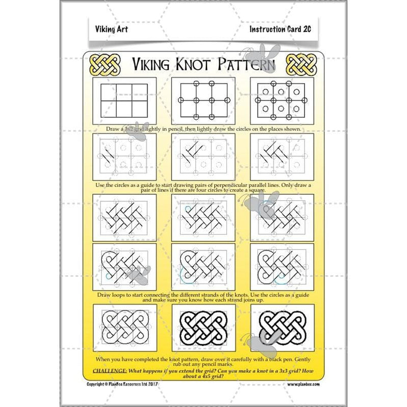 Viking Art KS2 Lessons | Year 5 and Year 6 Art by PlanBee