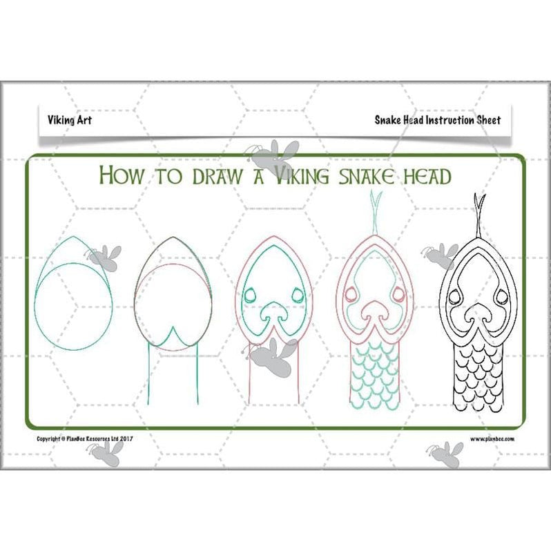 Viking Art KS2 Lessons | Year 5 and Year 6 Art by PlanBee