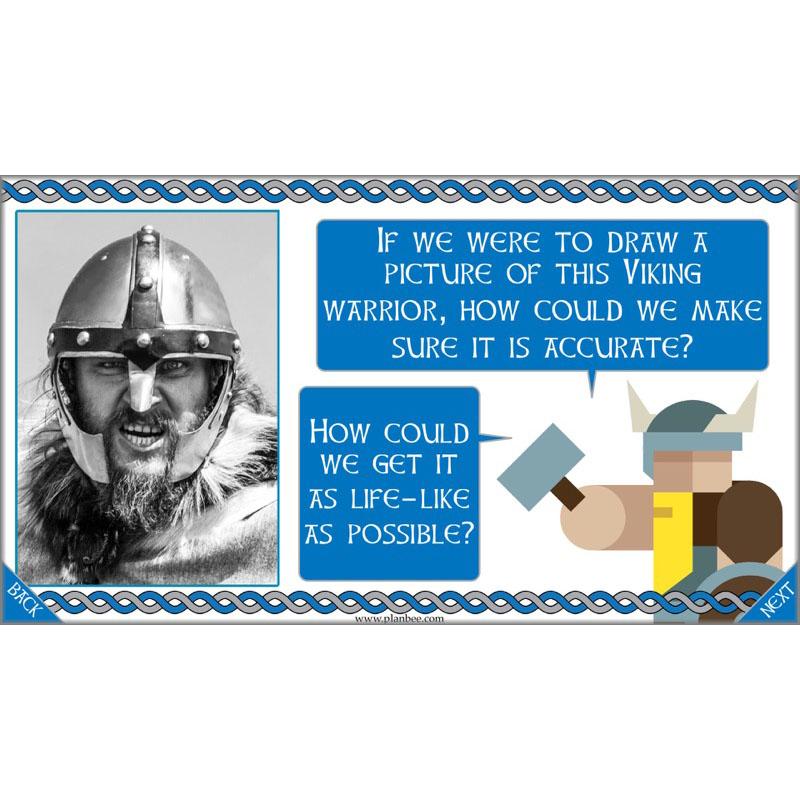 Viking Art KS2 Lessons | Year 5 and Year 6 Art by PlanBee