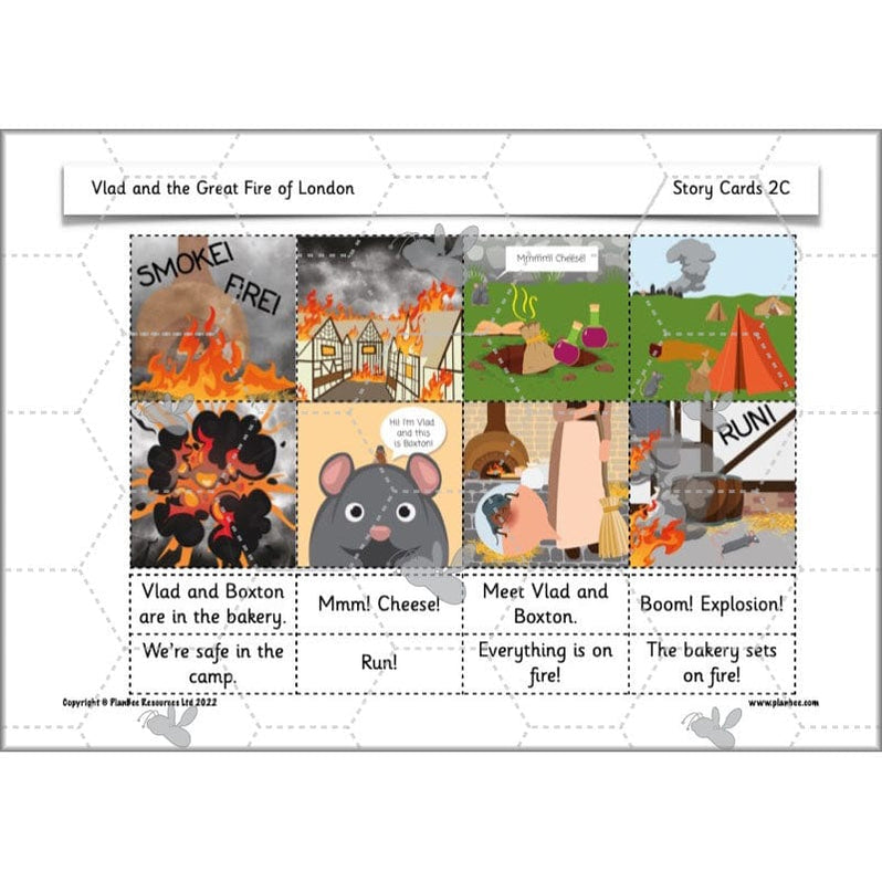 Vlad and the Great Fire of London Planning Year 2 — PlanBee