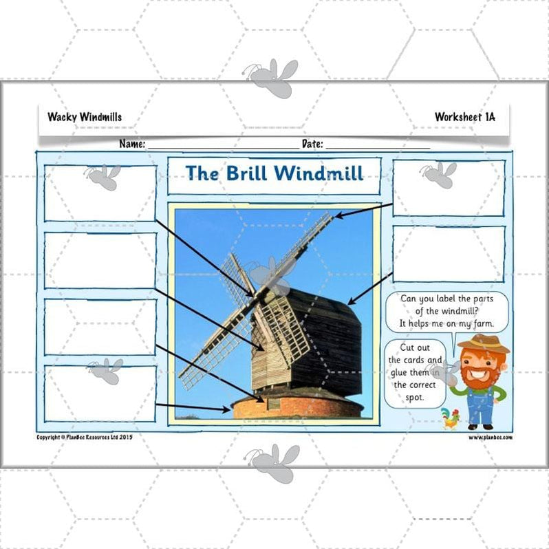 Wacky Windmills - DT Primary Resources for KS1 | PlanBee