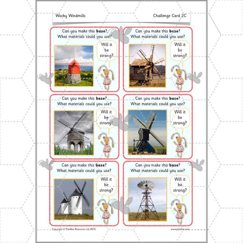 Wacky Windmills - DT Primary Resources for KS1 | PlanBee