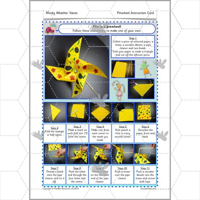 Wacky Windmills - DT Primary Resources for KS1 | PlanBee