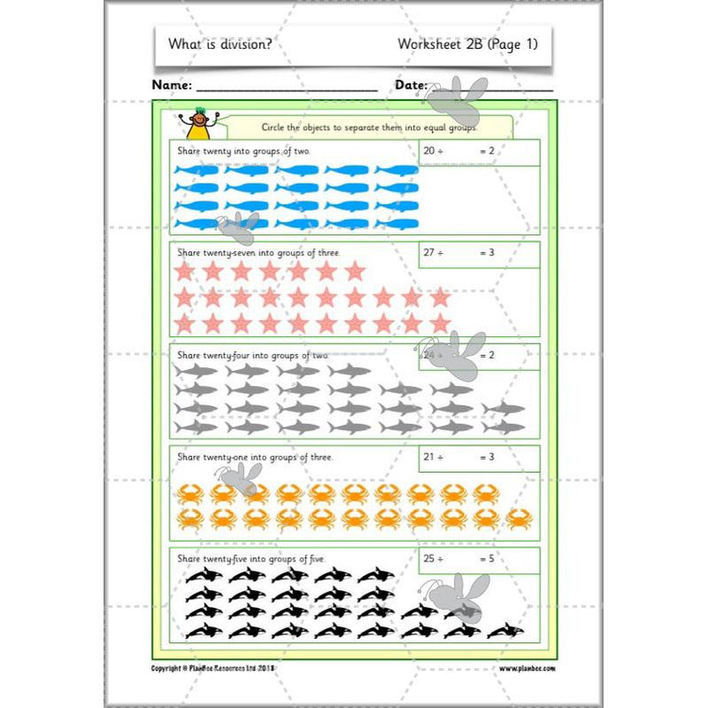 What is Division? KS1 Year 2 Maths planning by PlanBee