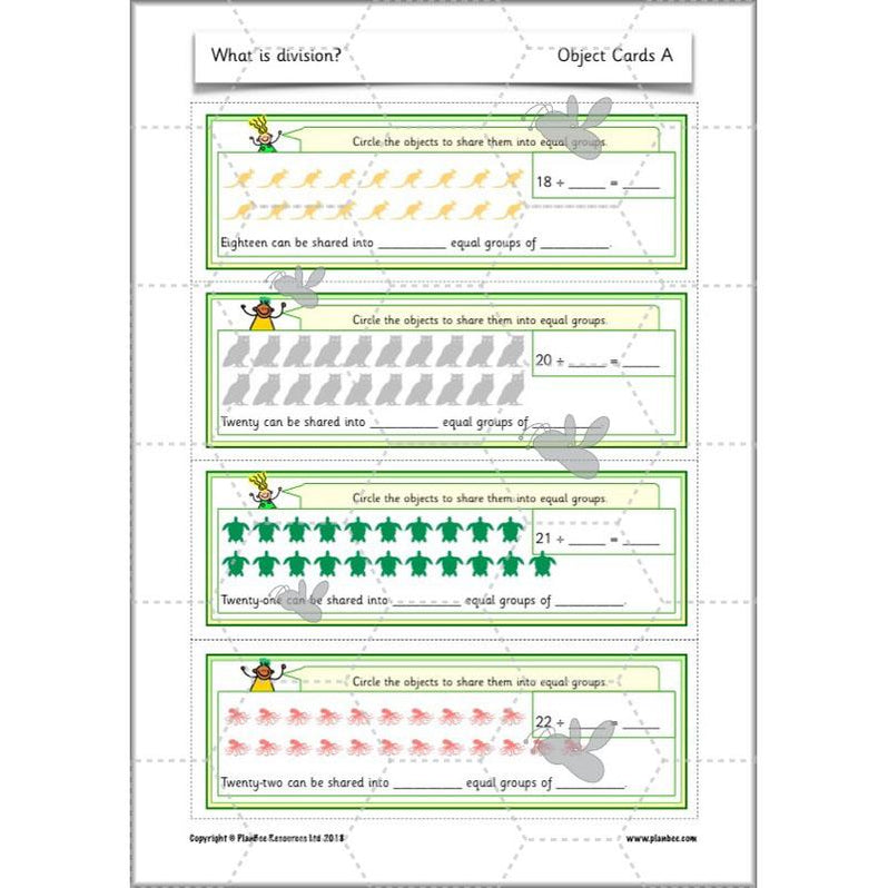 What is Division? KS1 Year 2 Maths planning by PlanBee