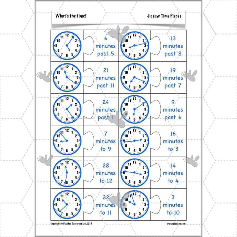Year 3 Time Planning | Plans, Slides and Worksheets — PlanBee