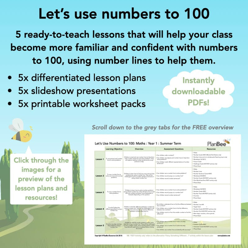 Maths Programme of Study Lesson Packs by PlanBee