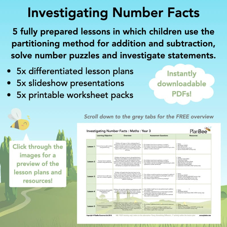 Year 3 Maths Curriculum from PlanBee