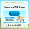 Year 3 3D Shape and Space Maths Lessons by PlanBee