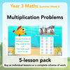 Multiplication Problem-Solving Year 3 Maths Pack by PlanBee