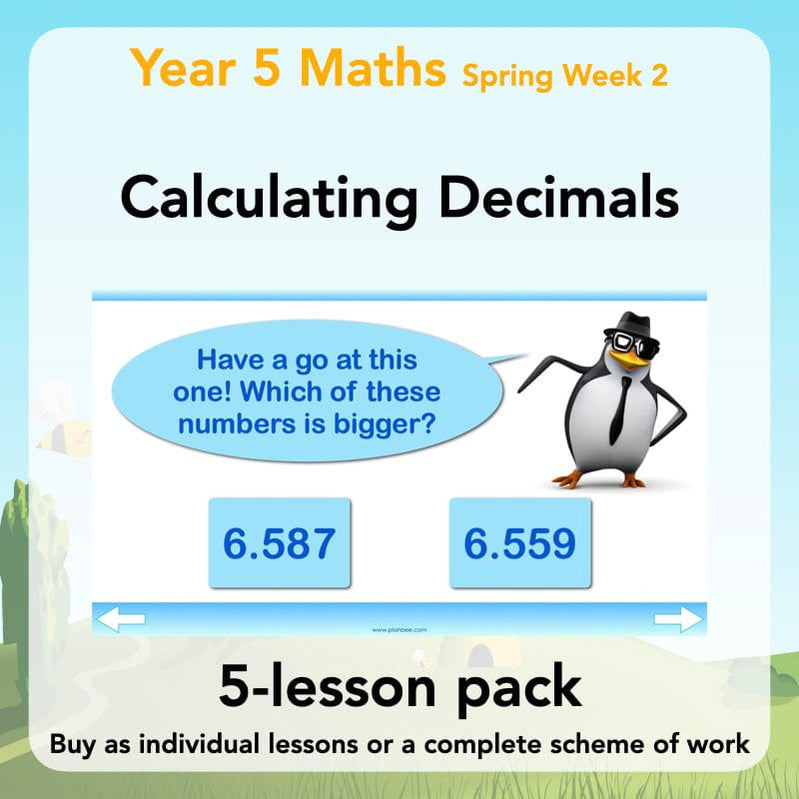 Fractions decimals and percentages KS1 and KS2 by PlanBee