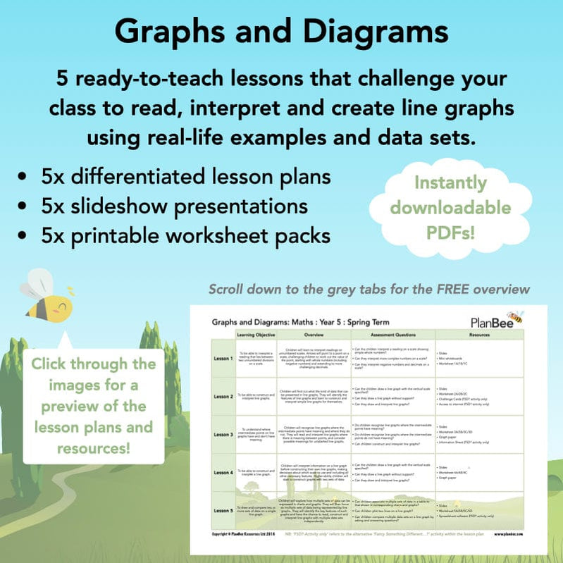 Maths Data Handling Statistics KS2 and KS1 Lessons | PlanBee