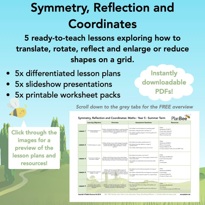 Position and Direction KS1 and KS2 Maths lessons by PlanBee