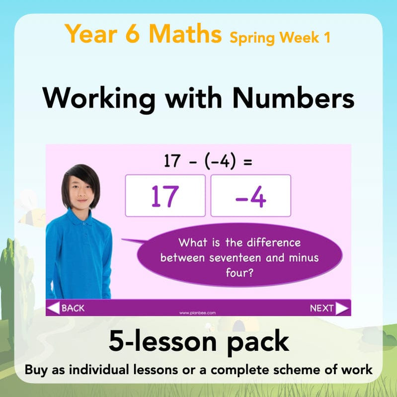 Year 6 Maths lesson packs with worksheets by PlanBee