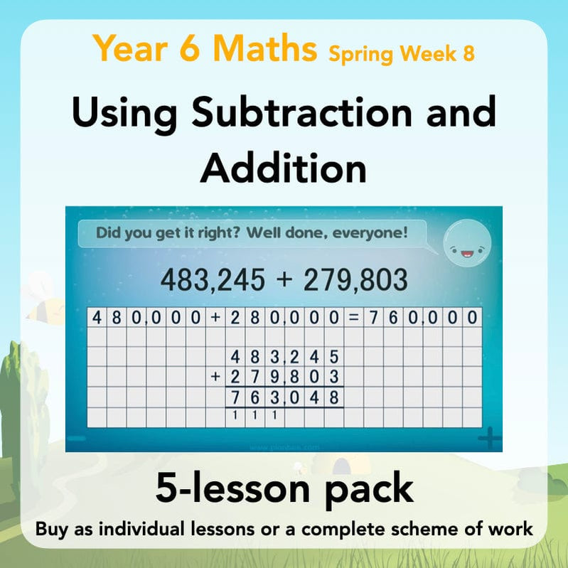 Year 6 Maths lesson packs with worksheets by PlanBee