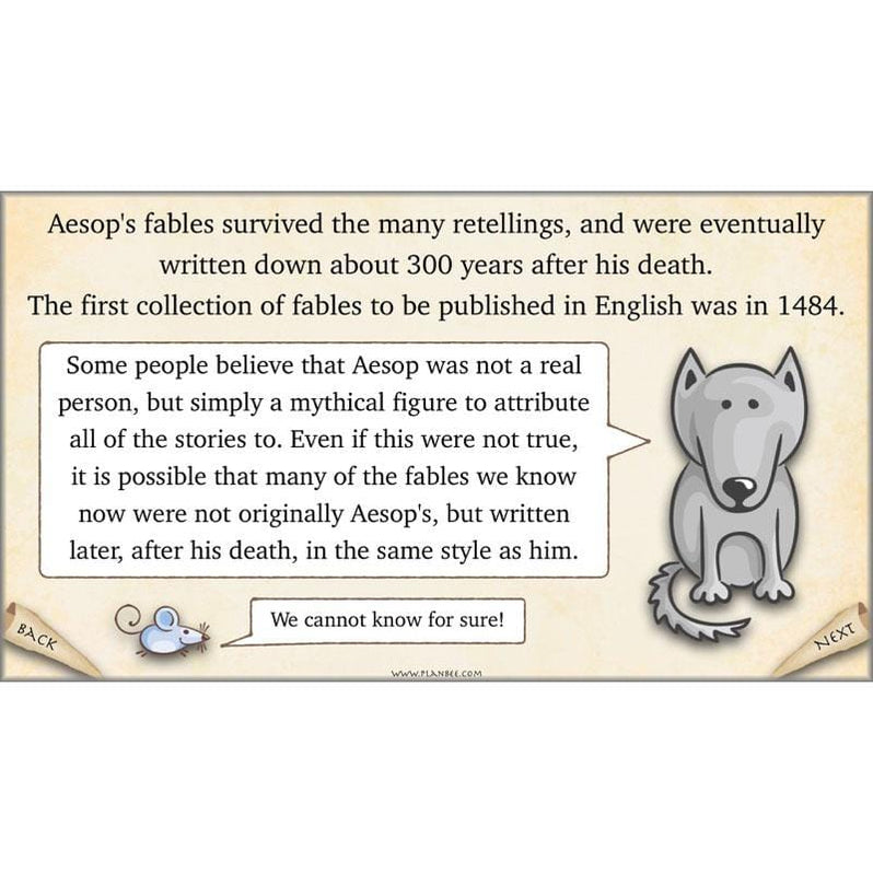 Aesop's Fables KS2 English Lesson Plans by PlanBee