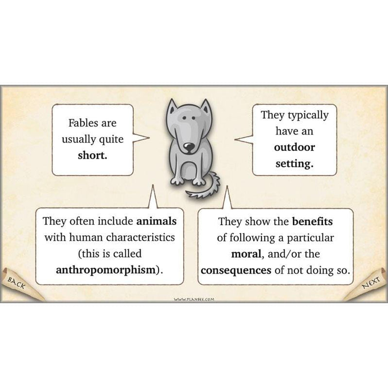 Aesop's Fables KS2 English Lesson Plans by PlanBee