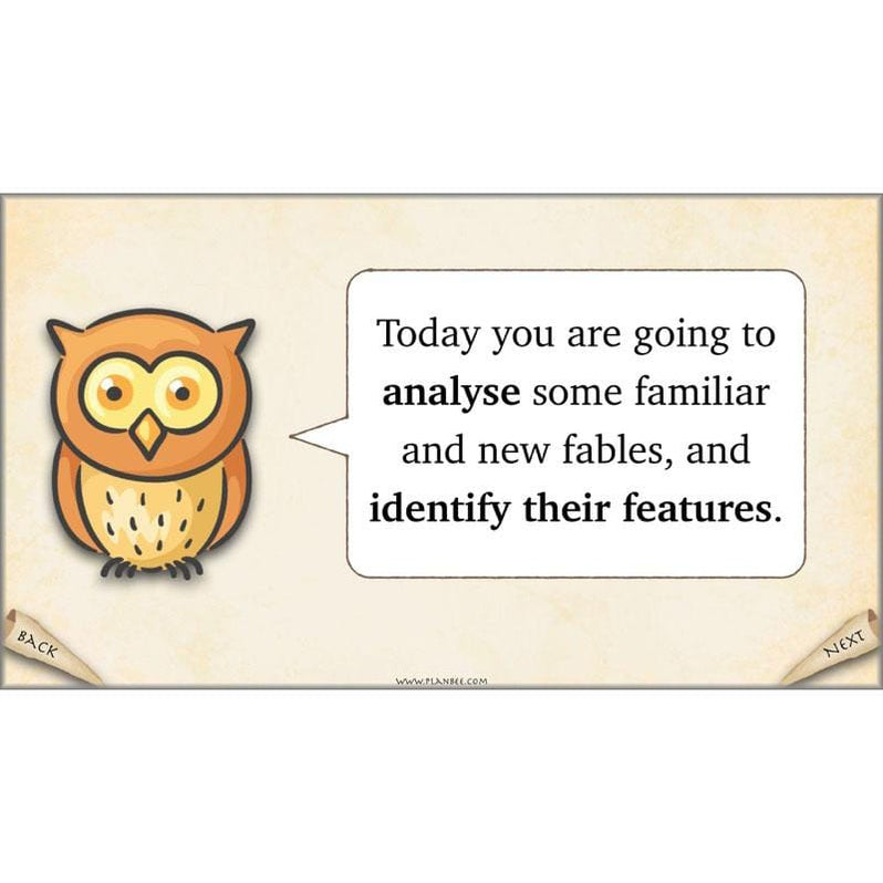 Aesop's Fables KS2 English Lesson Plans by PlanBee