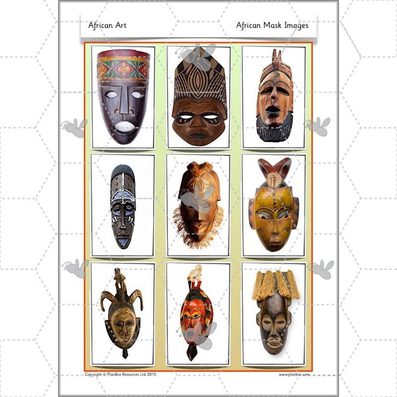 Ready-to-teach African Art KS1 Lessons by PlanBee