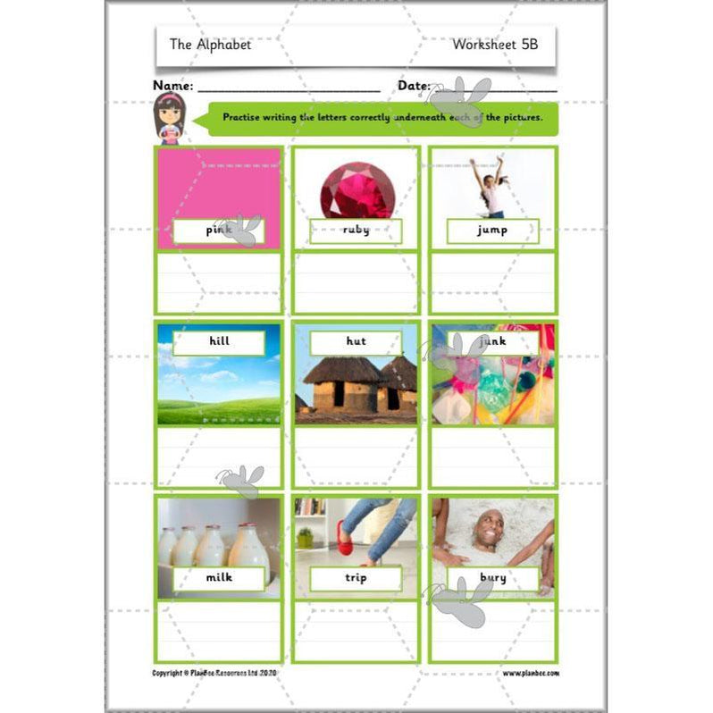 Alphabetical Order KS1 Lessons and Worksheets by PlanBee