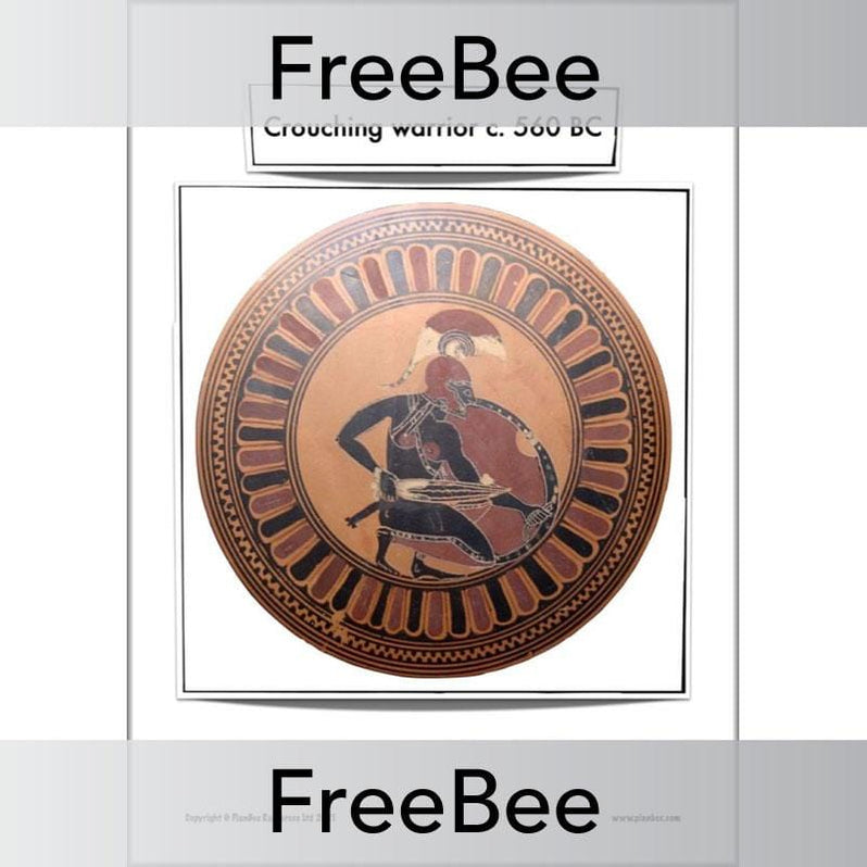 Free Ancient Greek Shield Designs Sheets by PlanBee