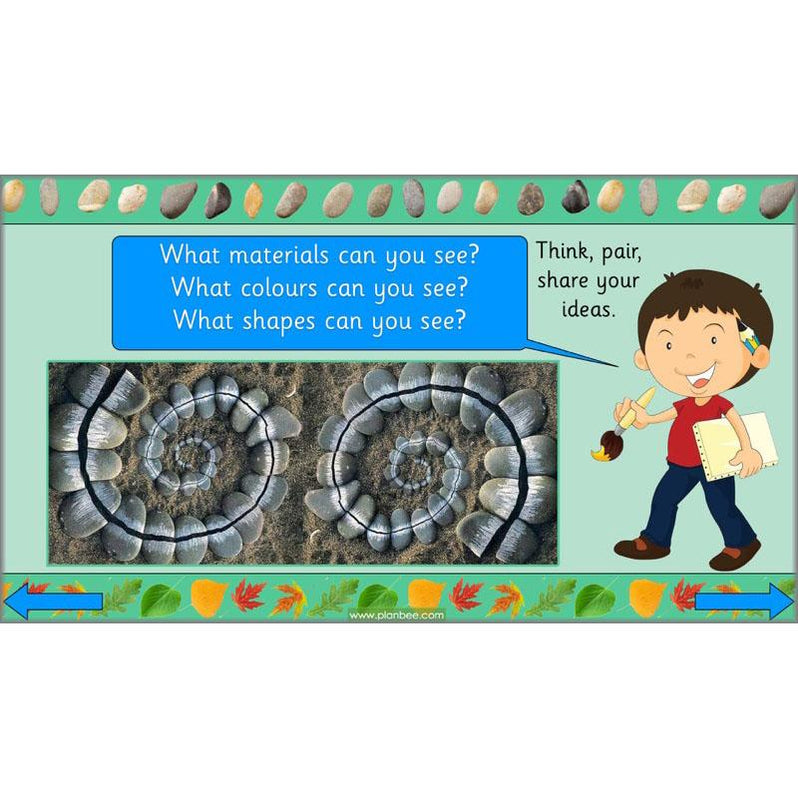 Andy Goldsworthy KS1 Art Lesson Plans created by PlanBee