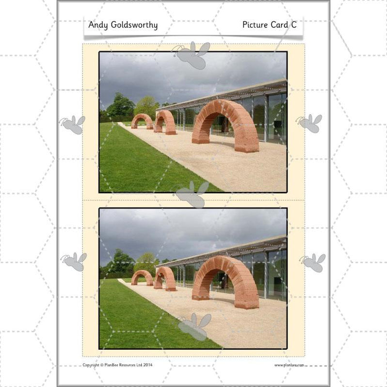 Andy Goldsworthy KS1 Art Lesson Plans created by PlanBee