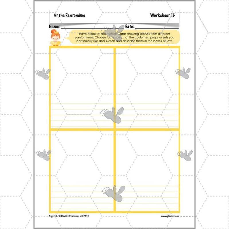 Pantomime Ideas for KS2 Art Lessons by PlanBee