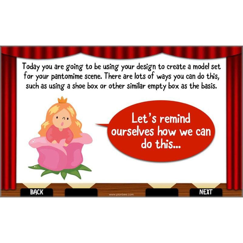 Pantomime Ideas for KS2 Art Lessons by PlanBee
