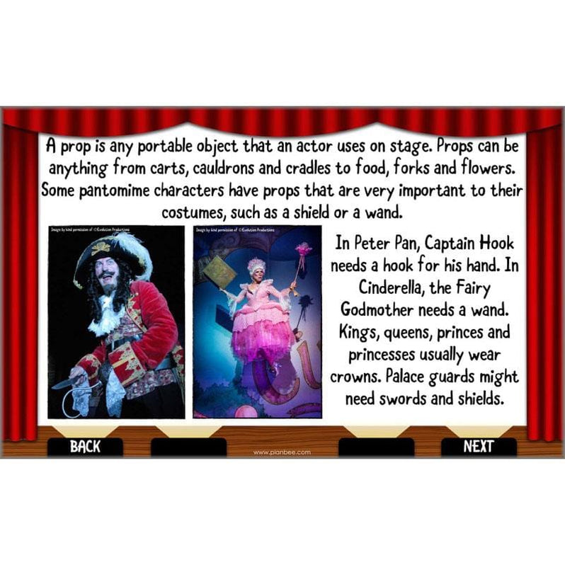 Pantomime Ideas for KS2 Art Lessons by PlanBee