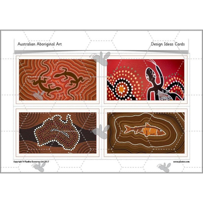 KS1 Aboriginal Art Lesson plan and resources by PlanBee