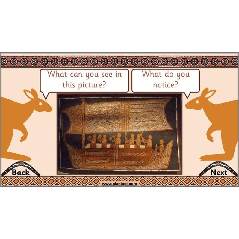 KS1 Aboriginal Art Lesson plan and resources by PlanBee