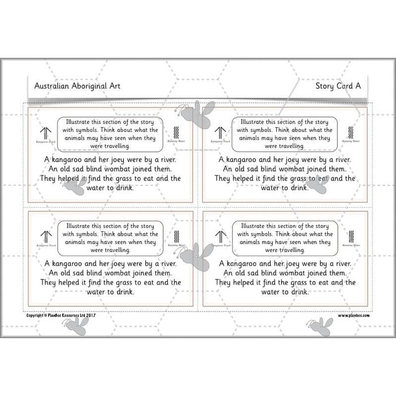 KS1 Aboriginal Art Lesson plan and resources by PlanBee