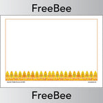 Download these FREE Autumn Writing Frames by PlanBee