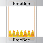 Download these FREE Autumn Writing Frames by PlanBee