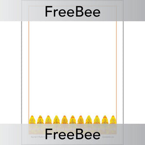 Download these FREE Autumn Writing Frames by PlanBee