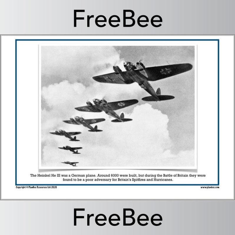 Free Battle of Britain printables pack by PlanBee