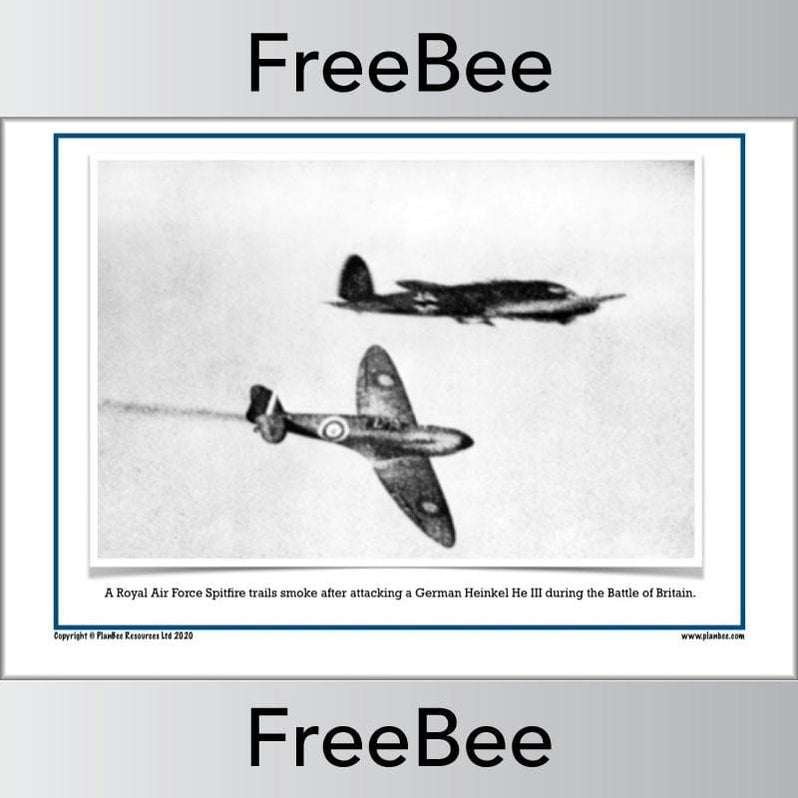 Free Battle of Britain printables pack by PlanBee