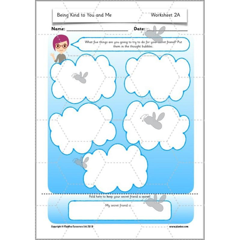 Being A Good Friend KS1 ESR PSHE Lessons by PlanBee
