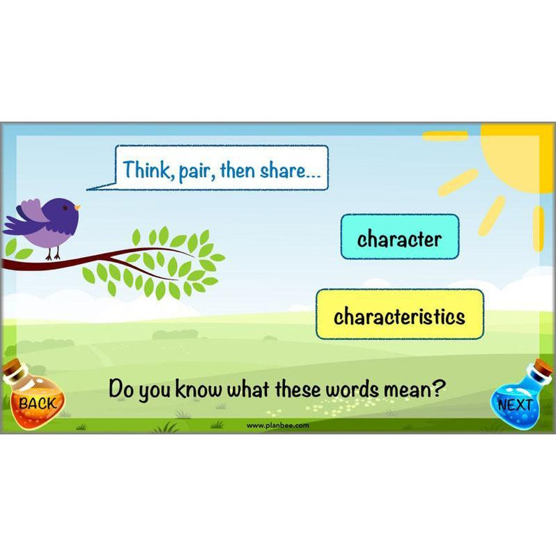 The BFG Character Description KS2 Year 3 Planning by PlanBee
