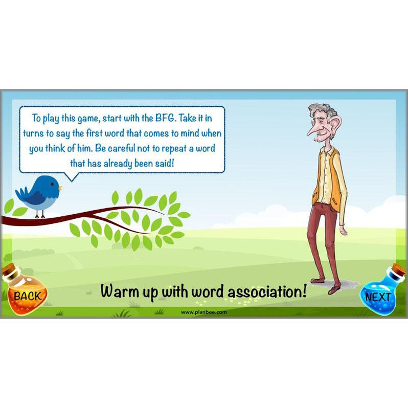 The BFG Character Description KS2 Year 3 Planning by PlanBee