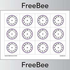 Blank Clock Faces | Free Teaching Resources by PlanBee