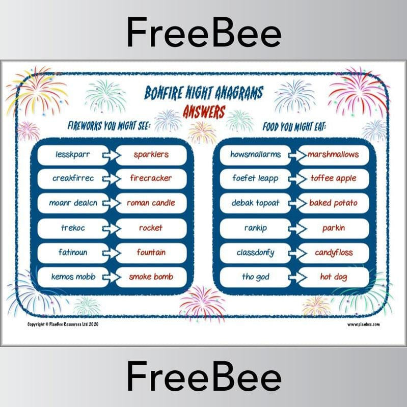 Bonfire Night Activity Ideas & Teaching Resources by PlanBee