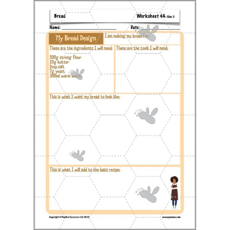 Bread - Year 5 DT Cookery Lesson KS2 | PlanBee
