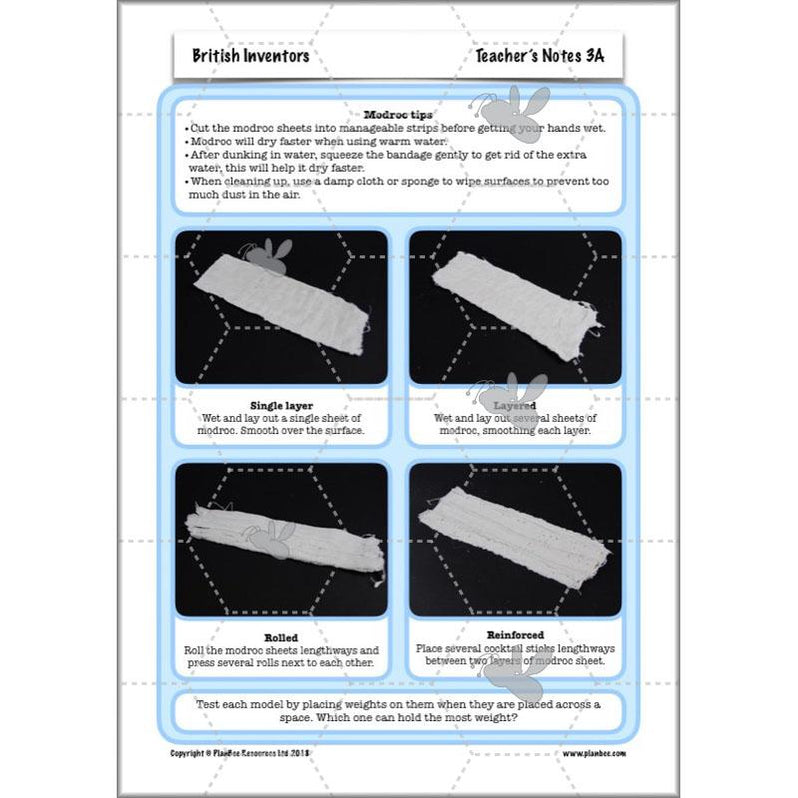 British Inventors - British Inventions KS2 DT planning — PlanBee