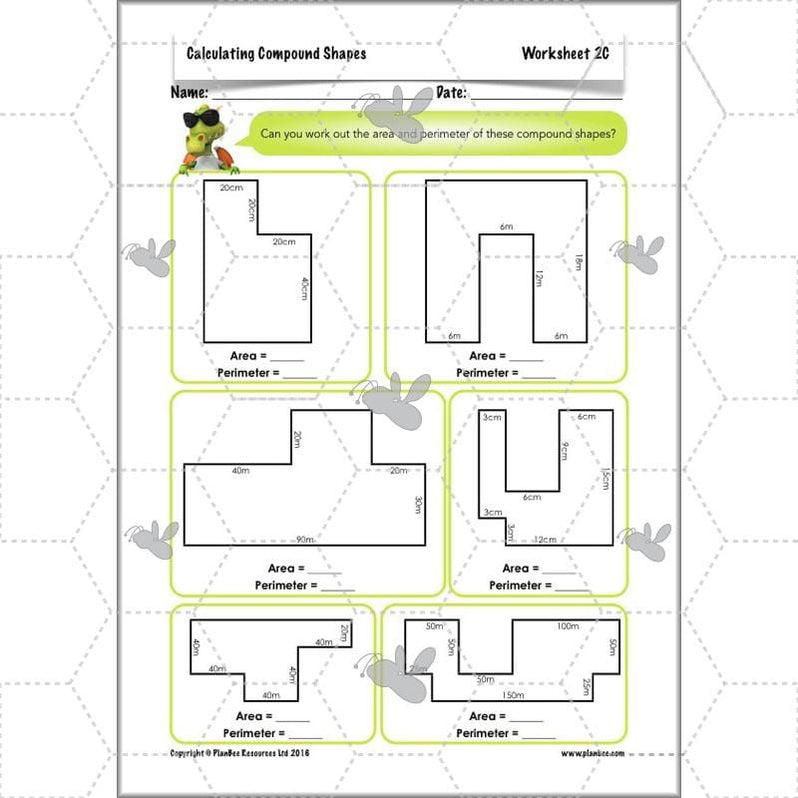Volume and Area of Compound Shapes KS2 Maths by PlanBee