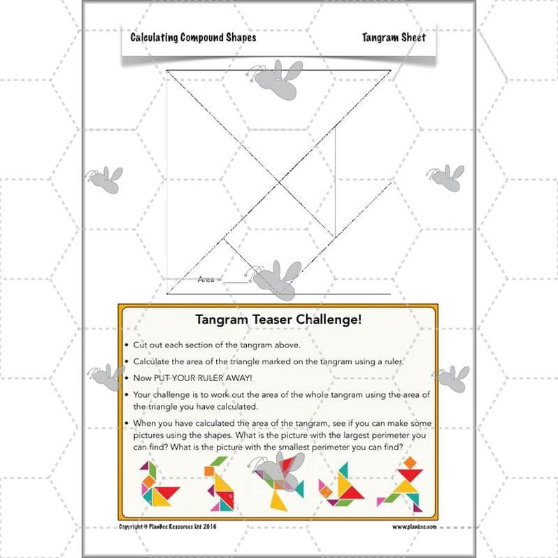 Volume and Area of Compound Shapes KS2 Maths by PlanBee