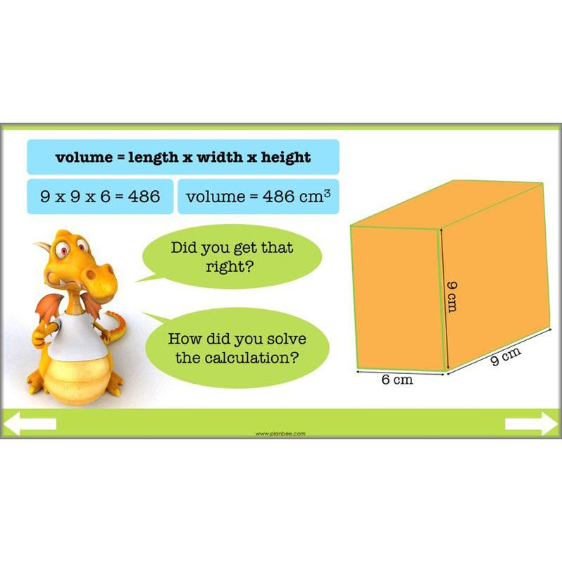 Volume and Area of Compound Shapes KS2 Maths by PlanBee