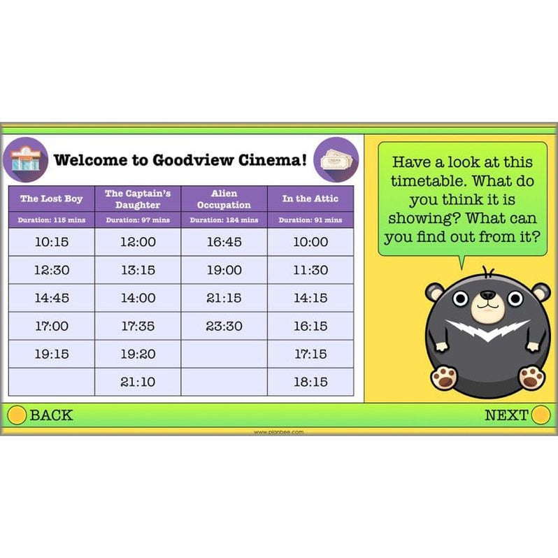 Year 5 Time Lessons: Calendars and Timetables KS2 — PlanBee